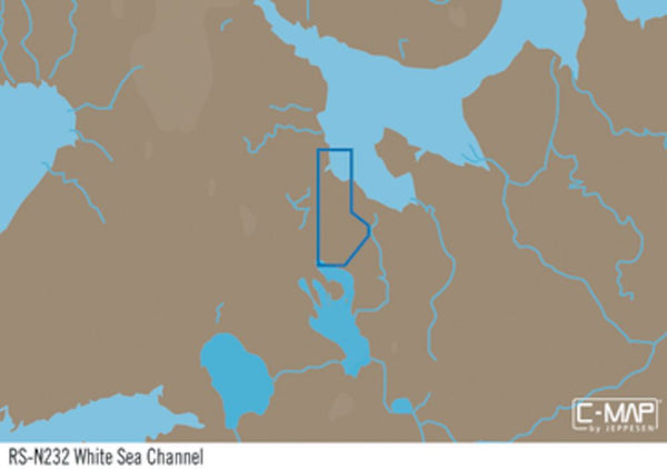 C-MAP RS-Y232: White Sea Channel, MAX-N+: Local